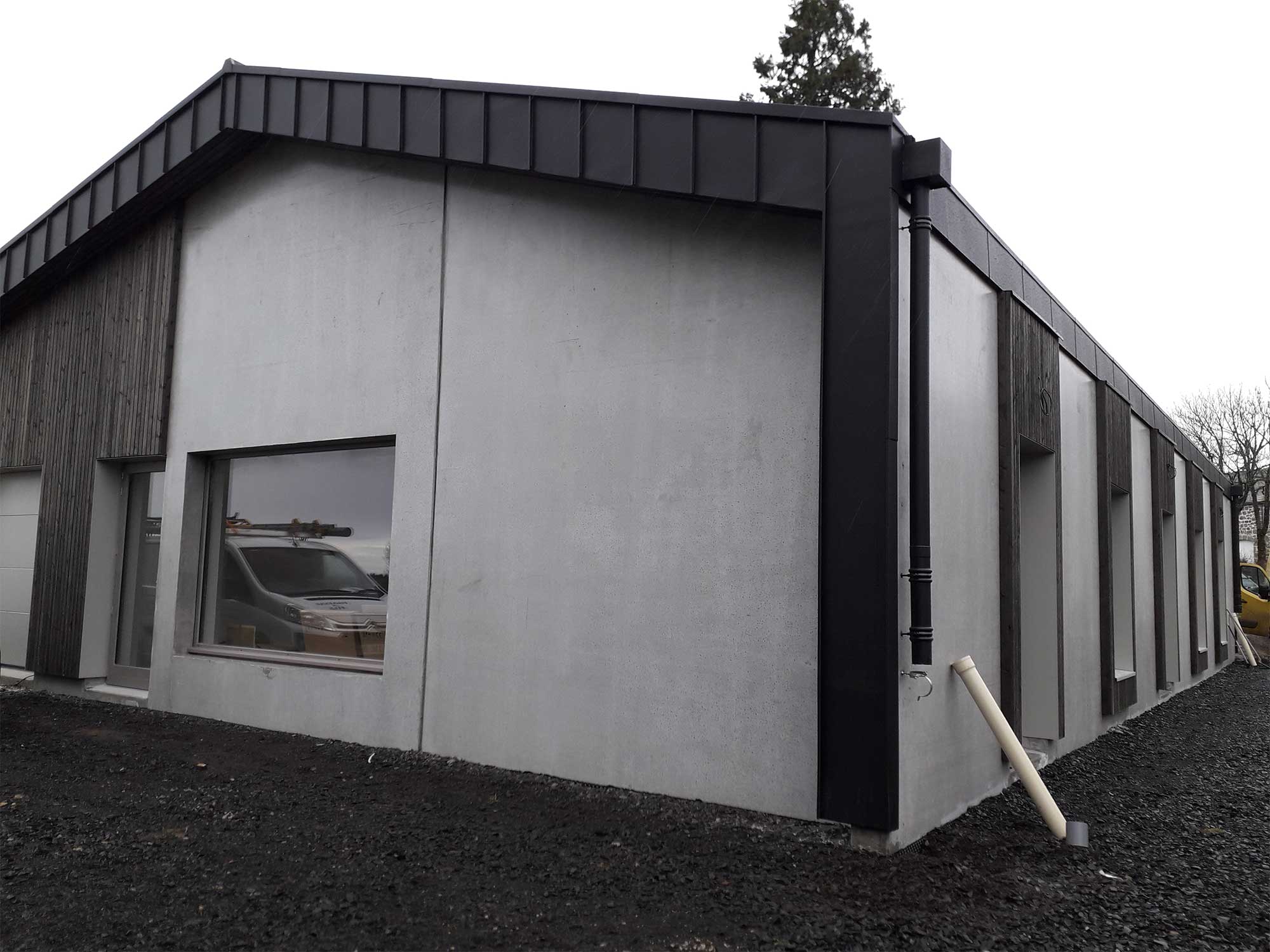 Avancée des travaux intercommunaux de la crèche du Mazet St-Voy et de ...